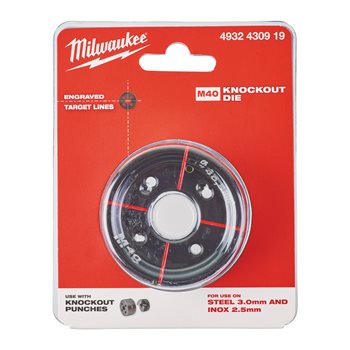 Knock Out Punch & Dies | Knockout Tools | Milwaukee Tools Europe